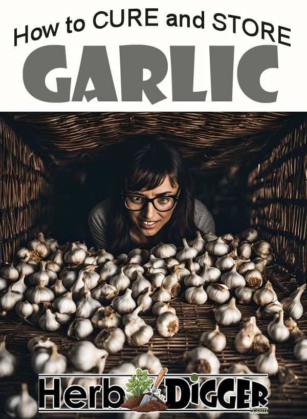 HOW TO CURE AND STORE GARLIC – Herb Digger